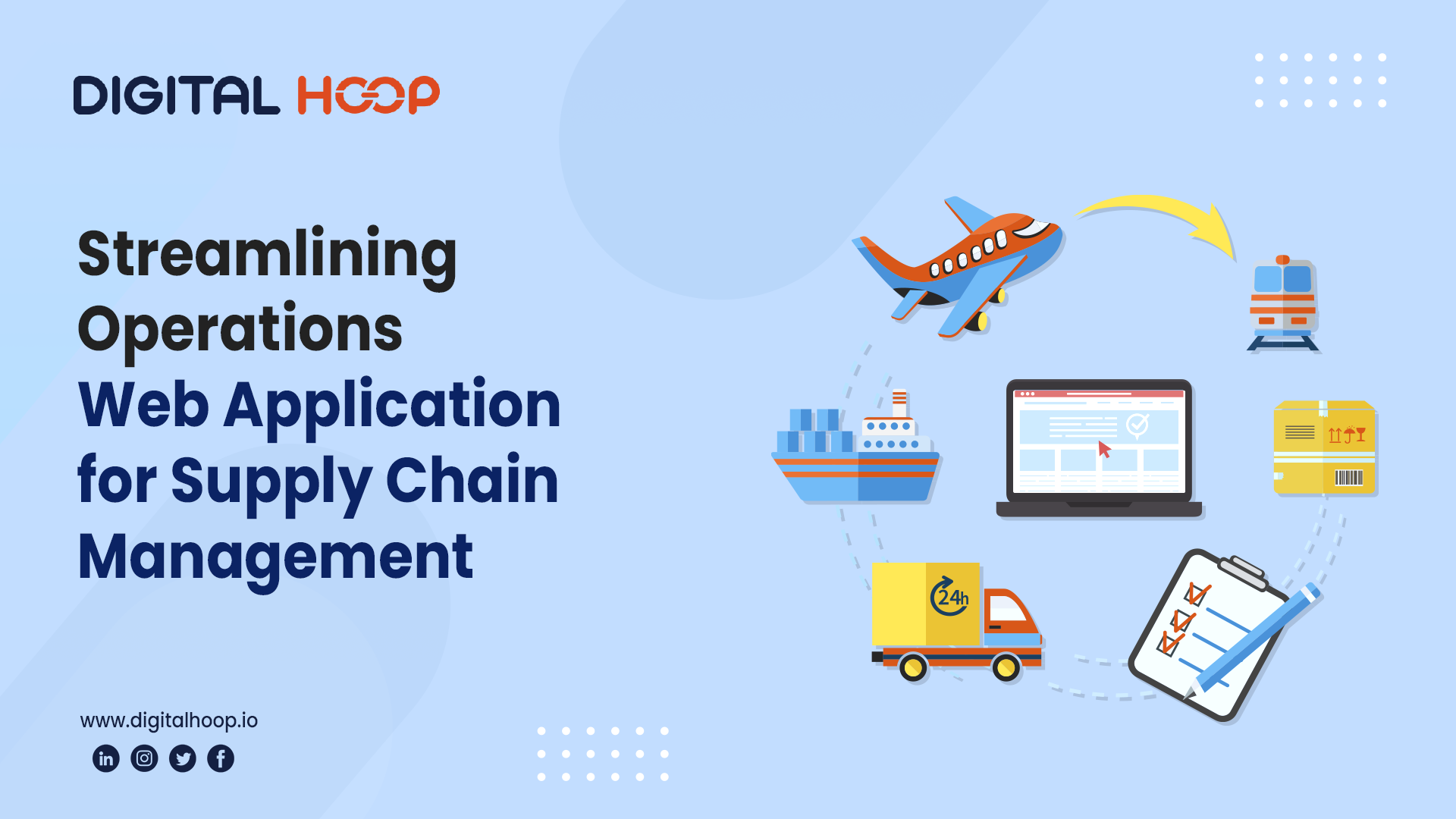 Web Applications for Supply Chain Company | Digital Hoop